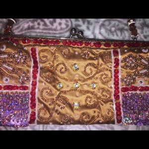 Chateau | Bags | Chateau Beaded Handbag | Poshmark